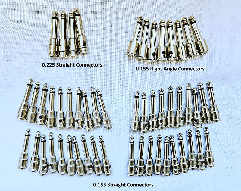 George L's 0.155 and 0.225 Connectors and Cables | Reverb