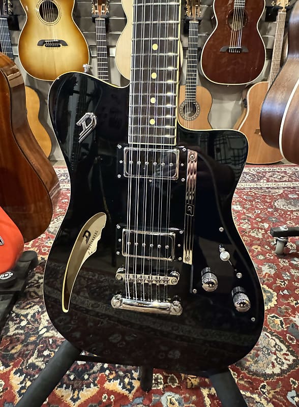 Duesenberg Caribou 12 String Black Electric Guitar | Reverb Australia