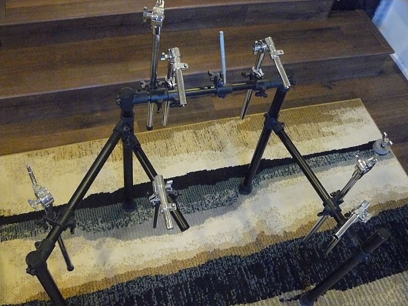 Alesis Nitro Drum Rack with additional hardware | Reverb