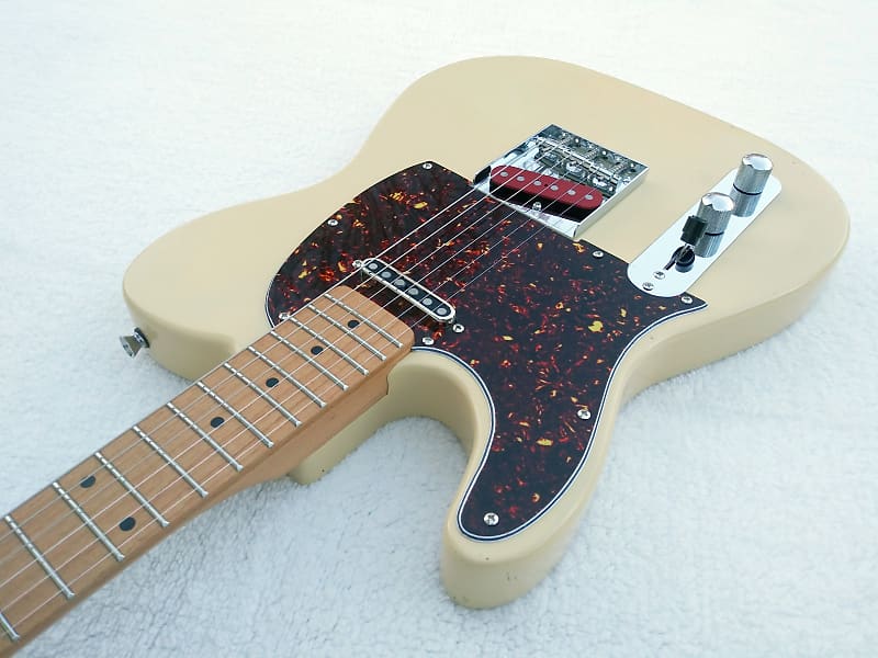 Lefty Riffs Custom Telecaster Vintage White Left Handed | Reverb