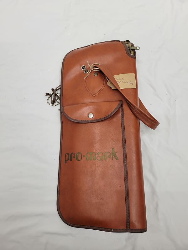 Promark Leather Drum Stick Bag W/ Sticks (210-21) | Reverb
