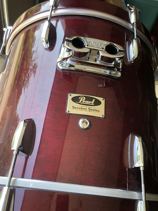 Pearl Session 20 inch bass drum 2000s - from dealer Wine red | Reverb