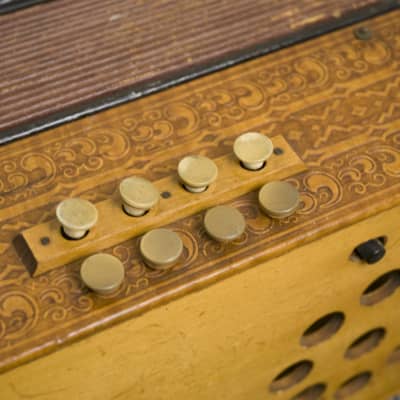 Hohner Vintage 2 Row Diatonic Button Accordion C/F | Reverb