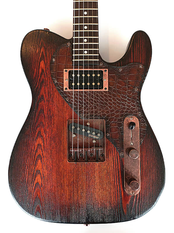 Handmade Telecaster (Pinecaster - Humbucker and Single coil - | Reverb