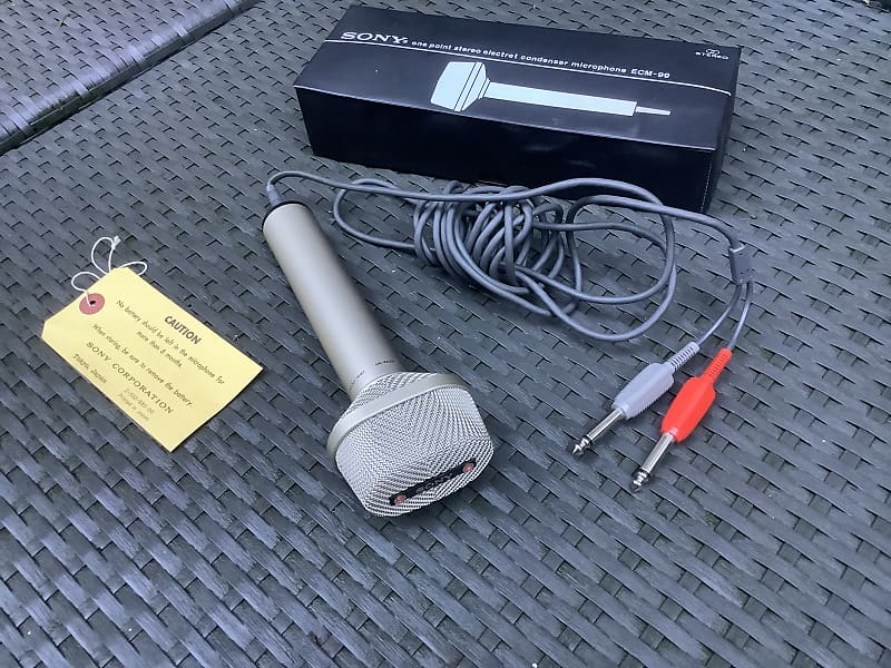 Philips Vintage Japan ECM STEREO microphone / Stereo recordig | Reverb