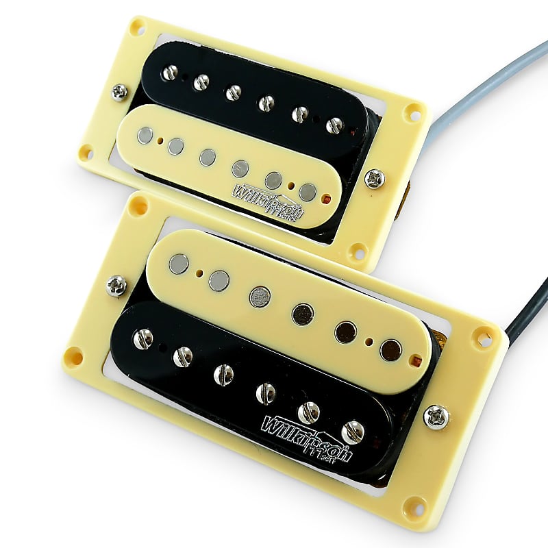 Wilkinson M-Series WOHZB 'HOT' Zebra Humbucker Set for | Reverb