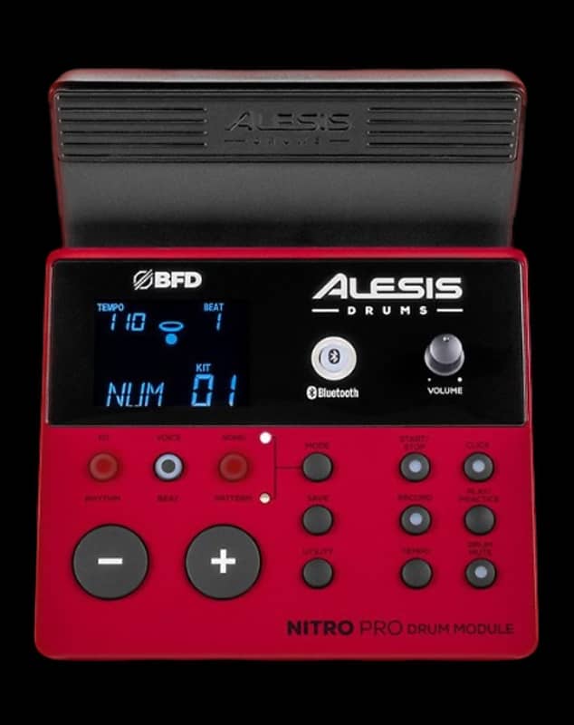 Alesis Nitro PRO Drum Module BFD Brain with Cables OPEN BOX | Reverb