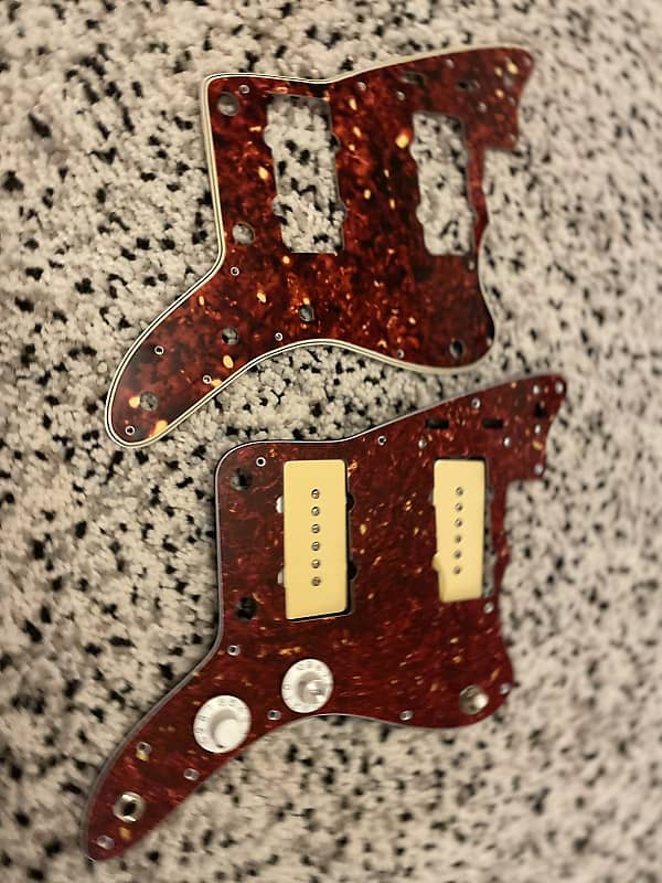 Squier J Mascis Loaded Tortoise Shell Jazzmaster Pickguard | Reverb