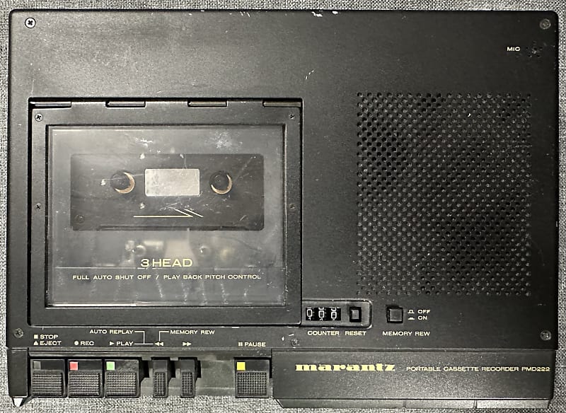 Marantz PMD-222 Cassette Recorder | Reverb