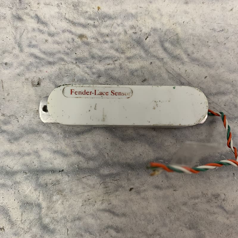Fender Lace Sensor Red & White Pickup | Reverb