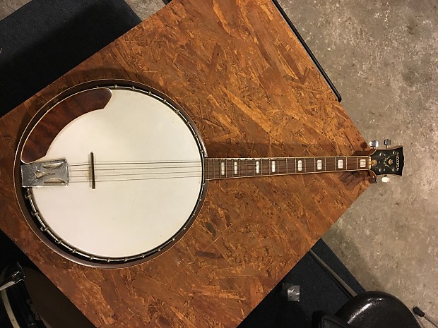 Astro 4 String Banjo 70s? w/acoustic guitar gigbag | Reverb