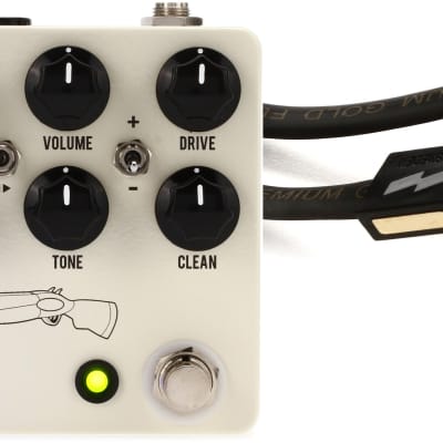 JHS Double Barrel V4 2-in-1 Dual Overdrive Pedal Bundle with | Reverb