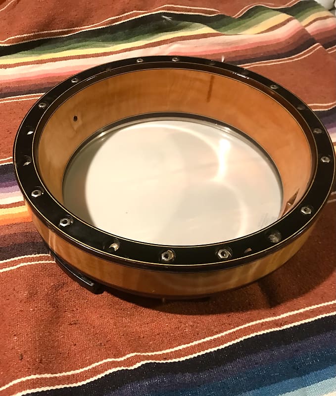 1920s Weymann Megaphonic Banjo Pot with Tone Ring | Reverb