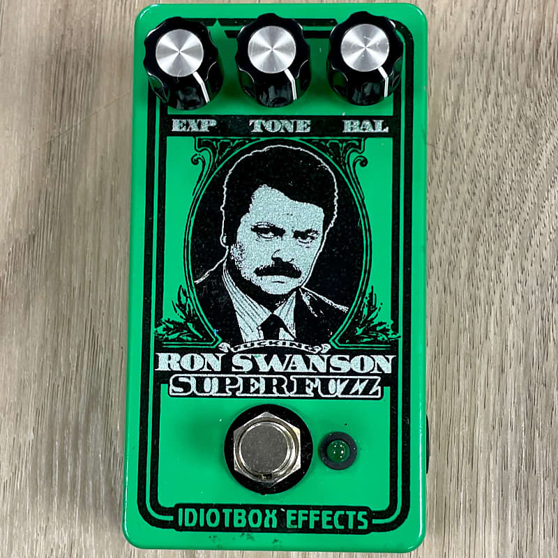 Used IdiotBox FX Ron Swanson Super Fuzz Pedal w/box TSS1427 | Reverb