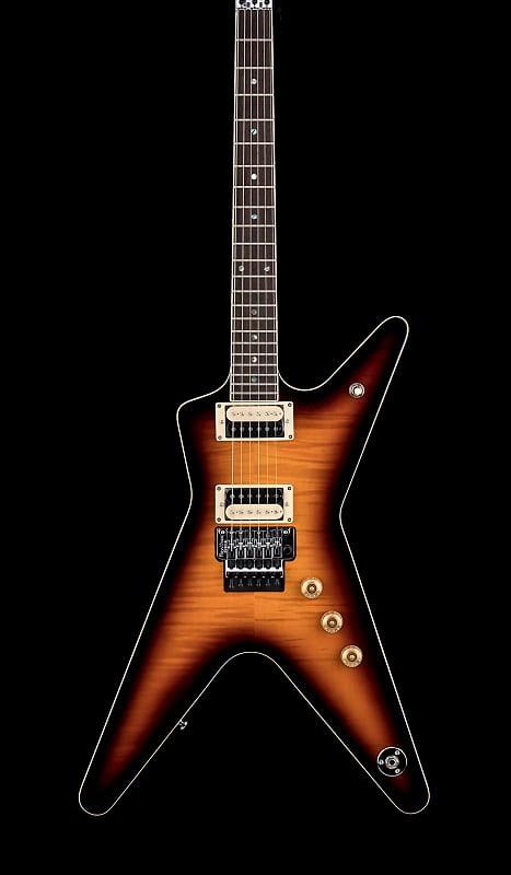 Dean ML 79 Floyd Flame Top Trans Brazilia #40226 | Reverb