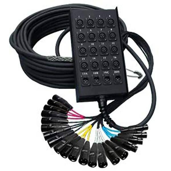 RapcoHorizon Horizon Multi-Channel Stage Snake (8 x 4, 50 ft) | Reverb