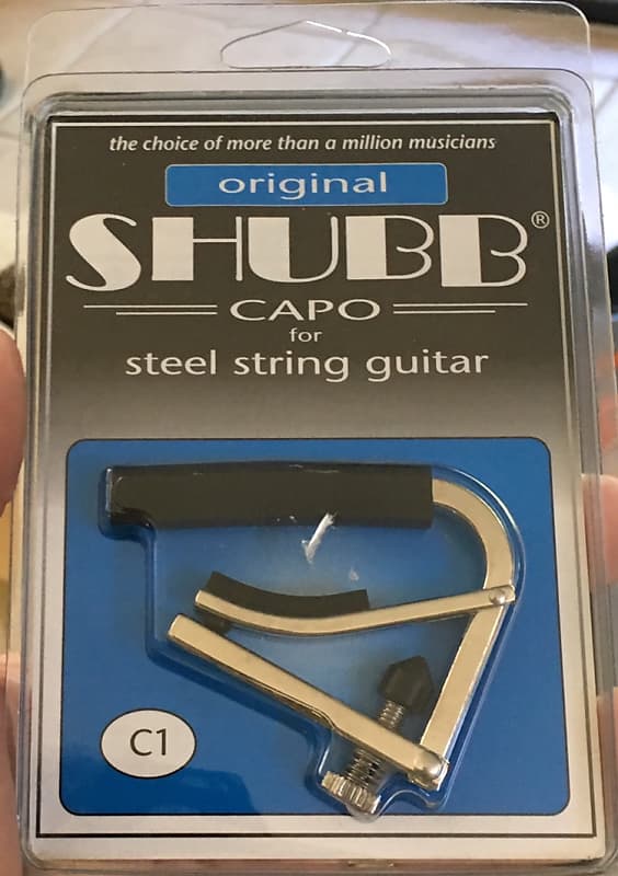 Shubb C1 C-Series Steel String Guitar Capo | Reverb