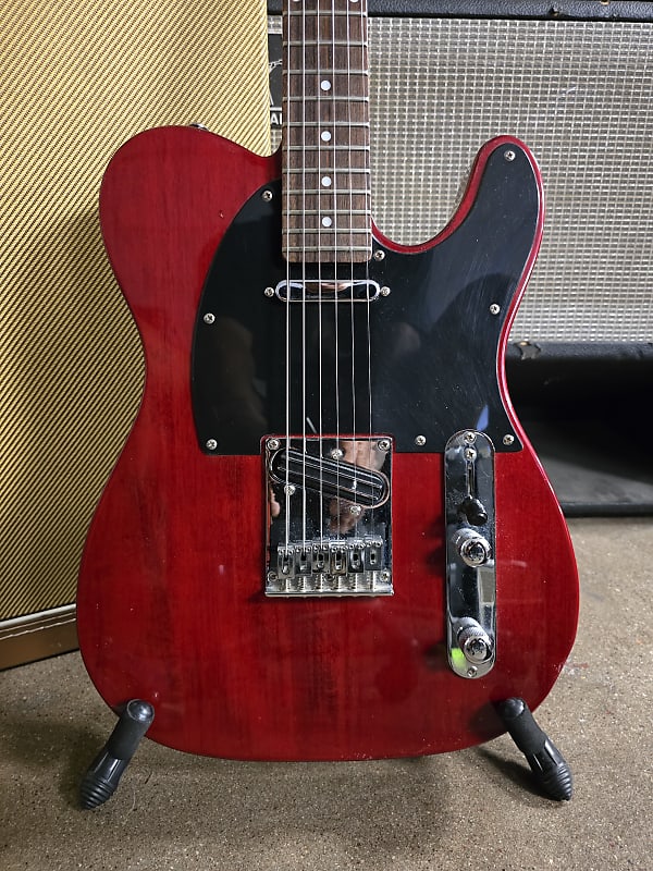 Schecter Diamond Series Trans Red Tele Style Electric Guitar | Reverb