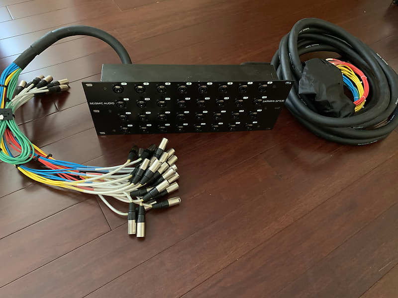 Seismic Audio SARMSS-32x530 32-Channel Rack Mount XLR/TRS | Reverb