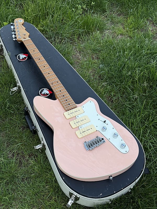 Reverend Jetstream 390 with Roasted Maple Fretboard - Orchid | Reverb