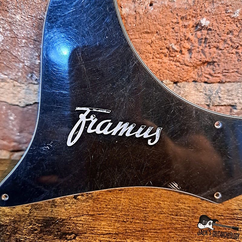 Framus Acoustic Pickguard (1980s -Black) | Reverb UK