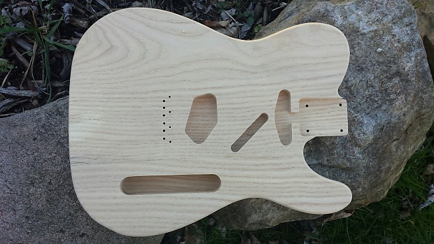 F-style Telecaster Vintage Style Unfinished Ash Body | Reverb