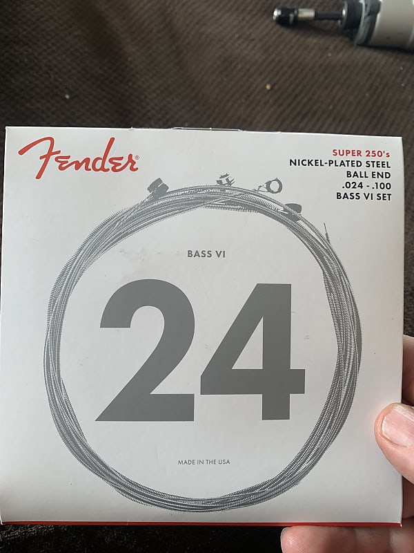 $1.50 Fender Super 250’s Bass VI Strings~Nickel Plated Steel | Reverb