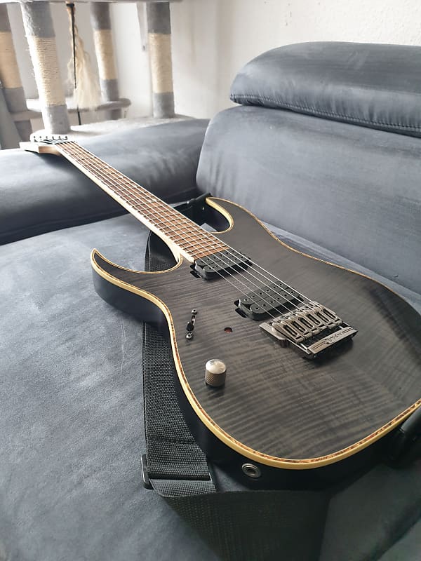 Ibanez RG721FML Black Flame | Reverb