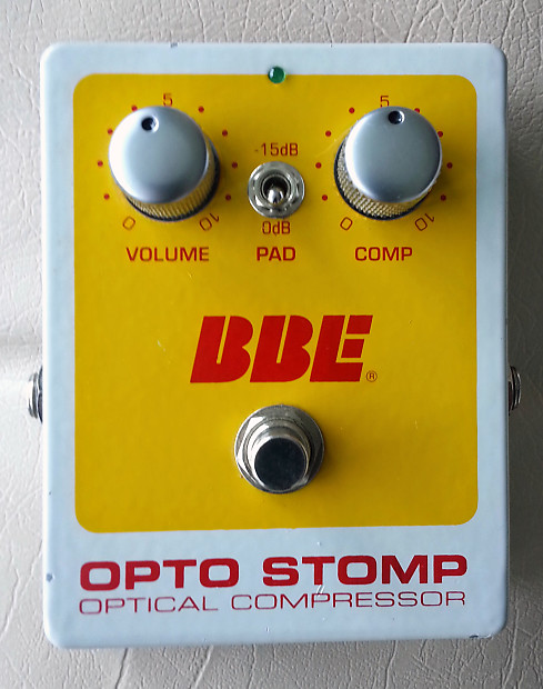 BBE Opto Stomp Optical Compressor White | Reverb