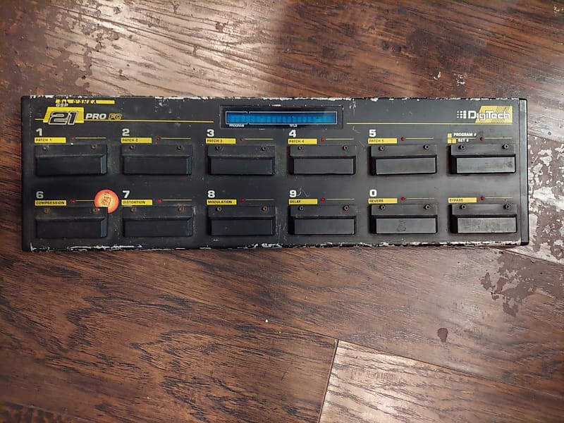 DigiTech GSP 21 Pro Footswitch | Reverb