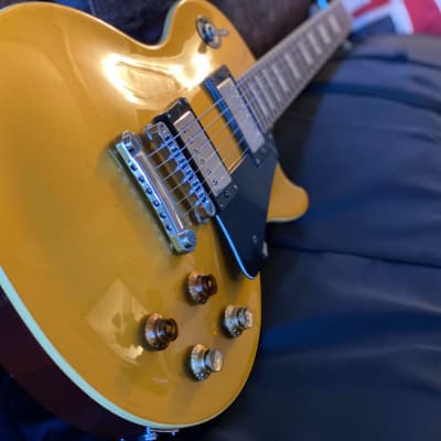 Rare Japanese Epiphone Les Paul Standard Goldtop 2000 FujiGen | Reverb