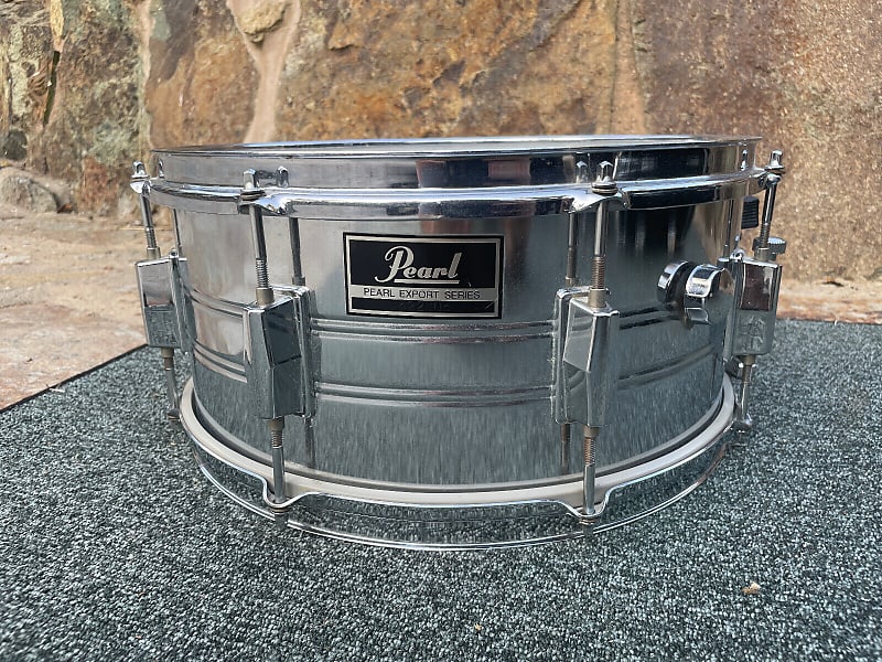 Vintage Pearl Export 14x6.5 Snare Drum Chrome | Reverb