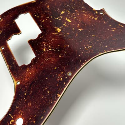 RebelRelic Precision Bass Celluloid Top Tortoise Pickguard | Reverb UK