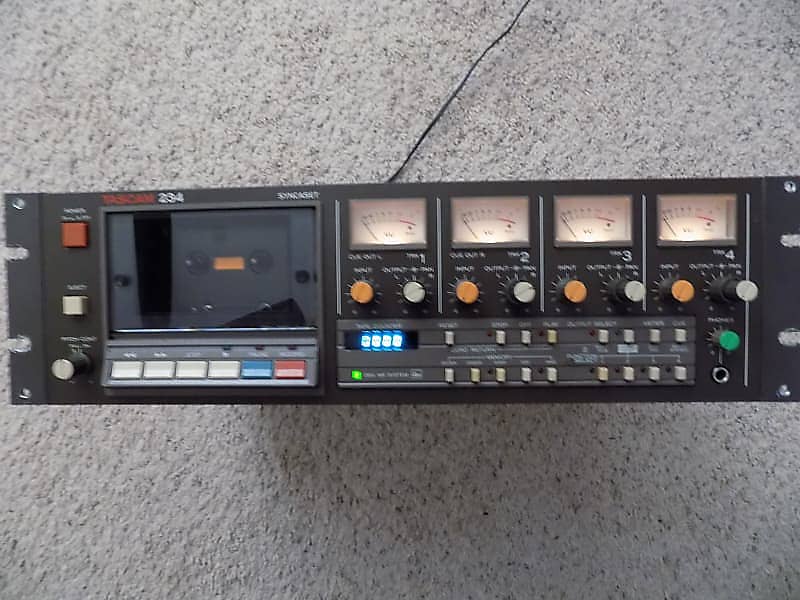 Tascam 234 High Speed 4 Track Cassette Recorder | Reverb