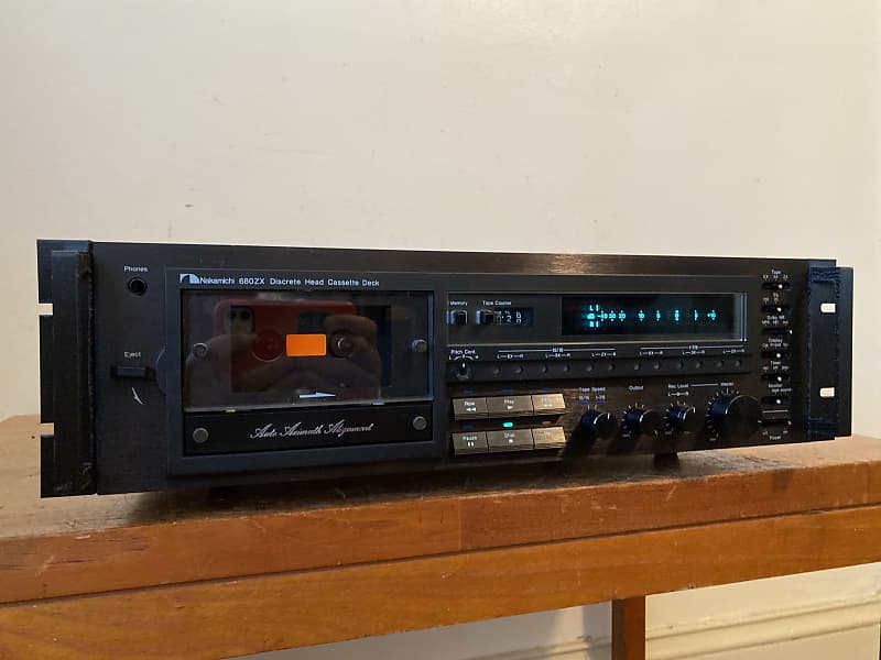 Nakamichi 680ZX 3 Head Stereo Cassette Deck. Watch Video in | Reverb