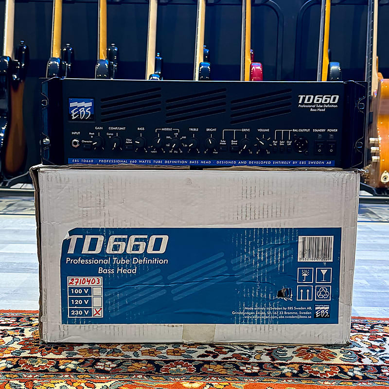 EBS TD660 + Flightcase | Reverb