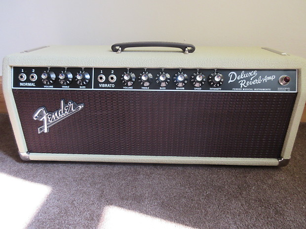 Fender Deluxe Reverb Head 2016 Blonde / Oxblood | Reverb