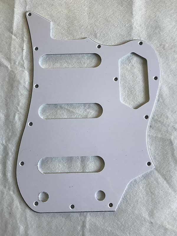 Custom For Vintage Modified VI Bass Guitar Pickguard Scratch | Reverb