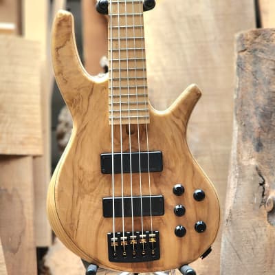 Overwater Progress Series IV Custom 5 string - Natural | Reverb UK