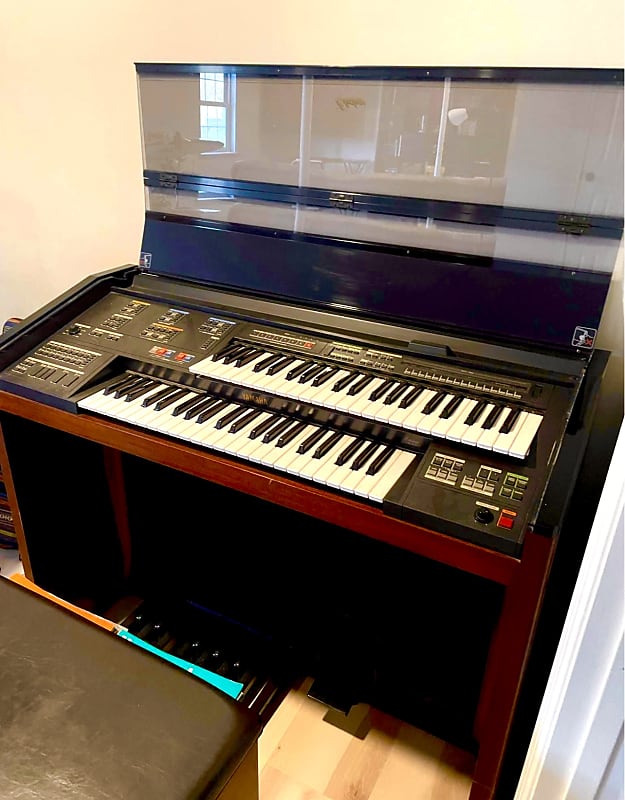 Yamaha Electone MR-500T 1980-1989 - Mahogany | Reverb