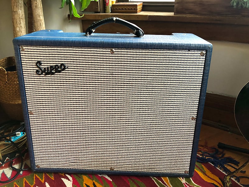 Supro Thunderbolt S6420+ Reissue 2014 - Present - Blue Rhino | Reverb