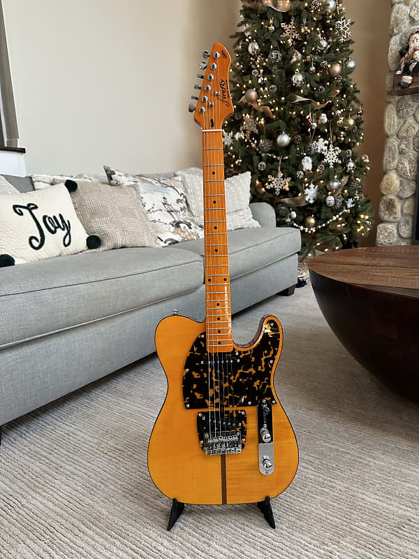 H. S. HS Anderson Mad Cat Telecaster Prince guitar by Firefly | Reverb