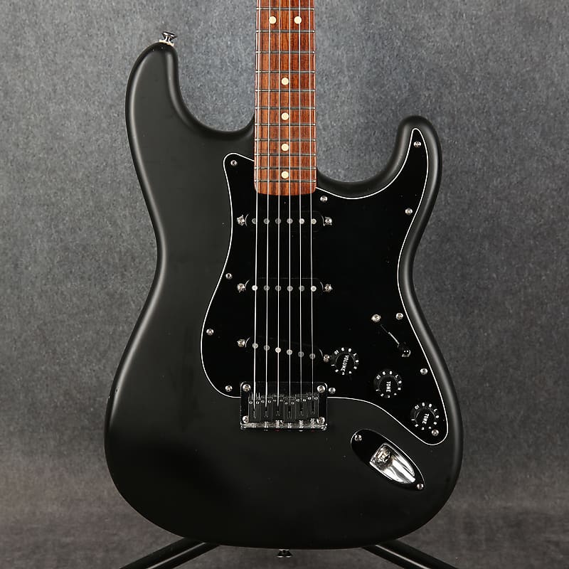 Partscaster Hardtail Electric Guitar - Satin Black - 2nd Hand | Reverb