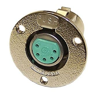 Switchcraft C5F 5-pin XLRF C Series Panel Mount Connector | Reverb