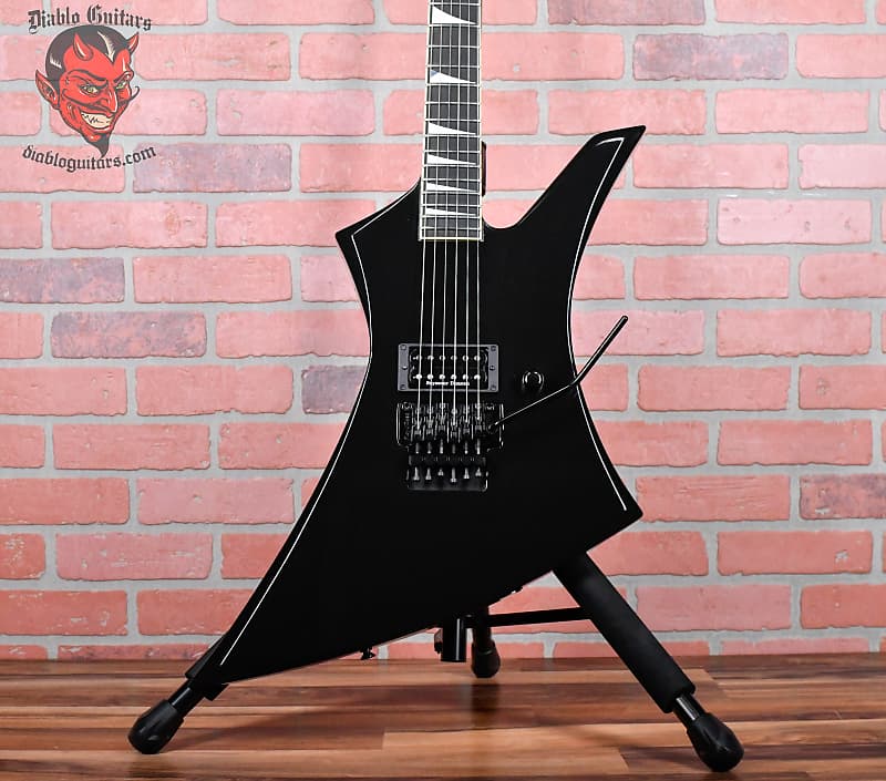 Jackson USA Custom Shop KE1 Kelly Gloss Black w/Oiled Neck | Reverb