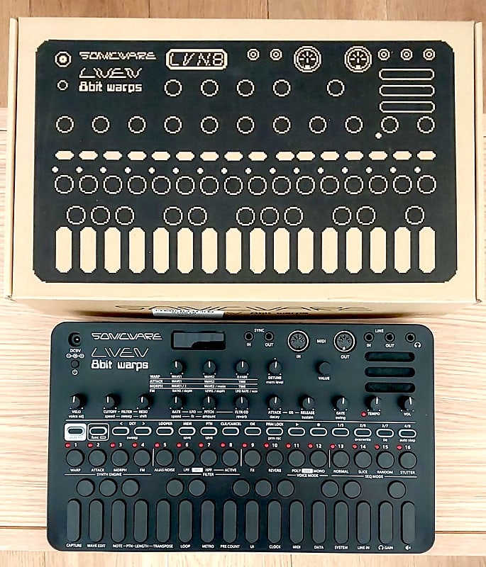Sonicware LIVEN 8bit Warps Ltd Edition - 27-key 8-bit wave | Reverb UK