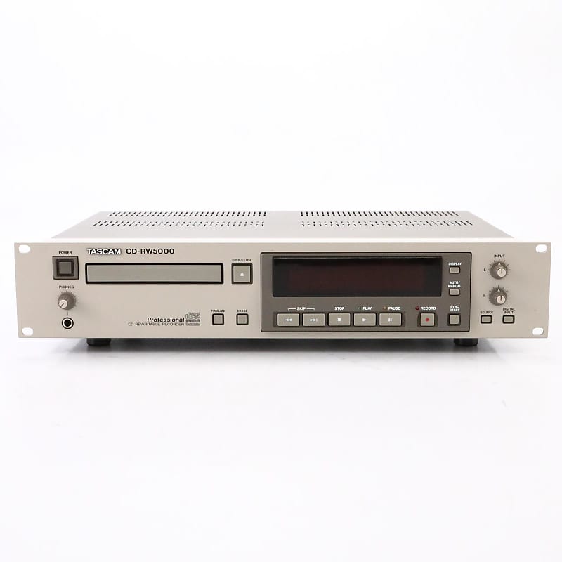Tascam CD-RW5000 Professional CD Rewriteable Recorder w/ | Reverb