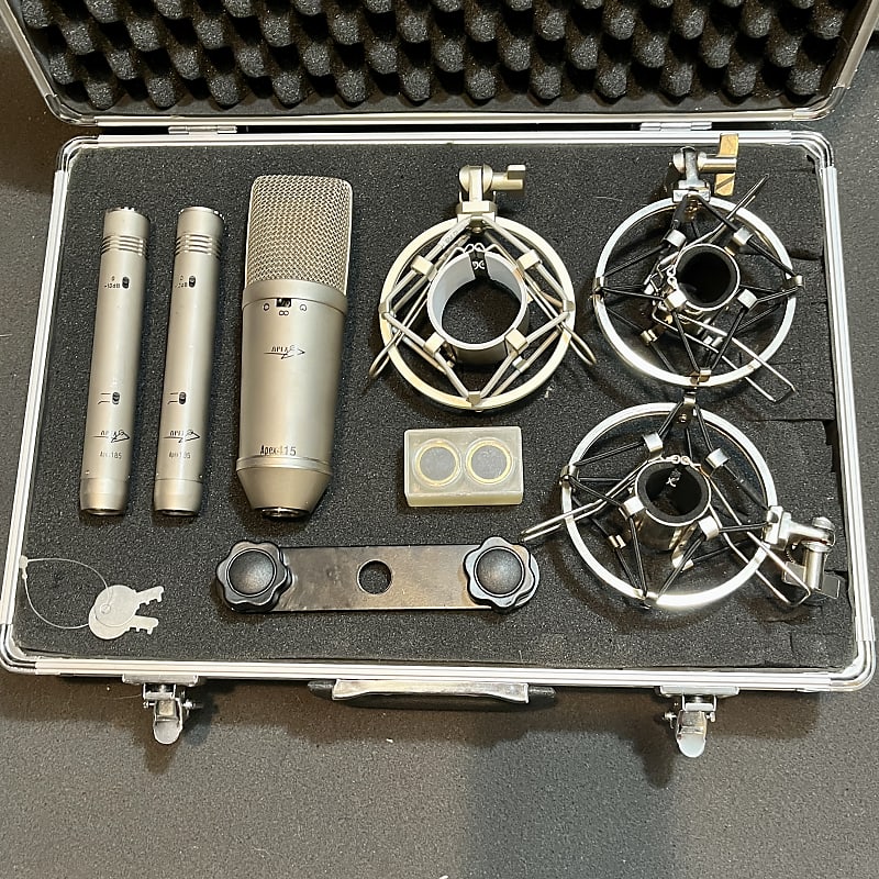 Apex 415 and 2x 185 recording pack with shock mounts and | Reverb