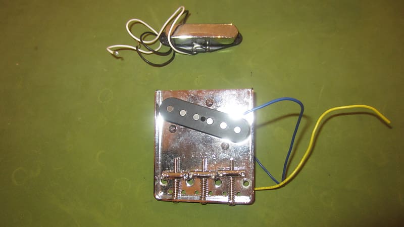 Fender USA Telecaster Pickup Set and Bridge | Reverb
