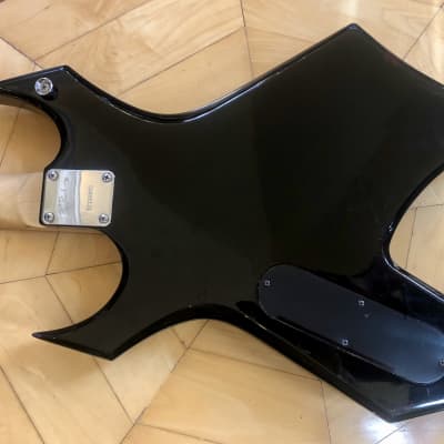 B.C. Rich Bronze Series Warlock-Black Widow Electric Guitar | Reverb